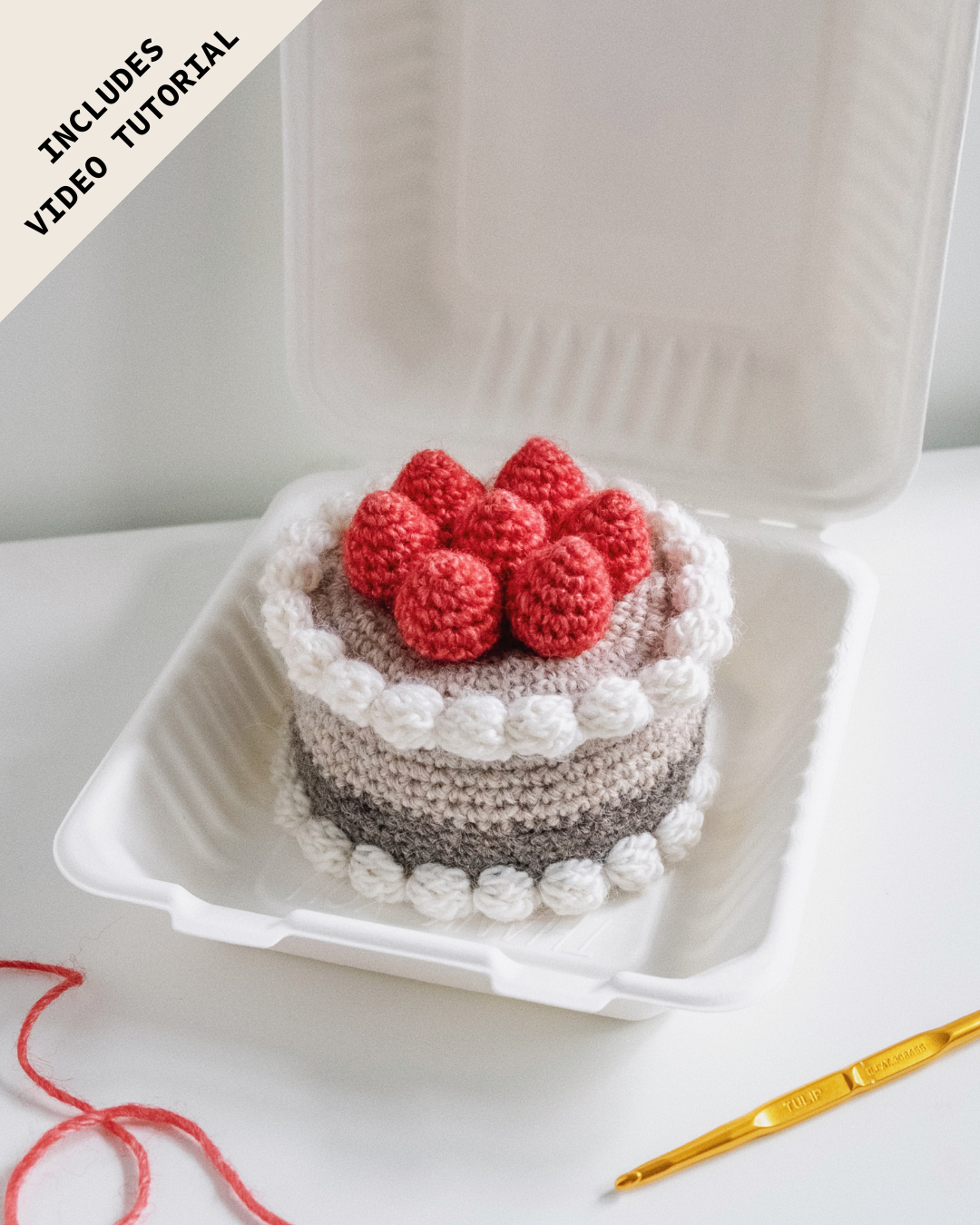 Crochet Cake [DIGITAL PATTERN] – da-Mira